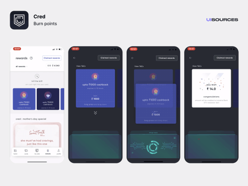 Cred - Onboarding Screenshots | UI Sources
