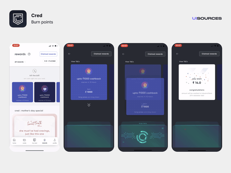 Cred - App Store Screenshots Screenshots | UI Sources