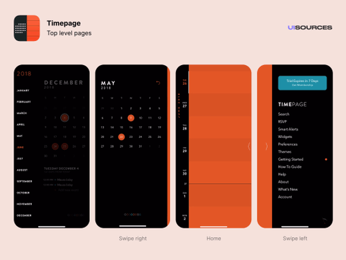 Quartz Brief - Content Screens Screenshots | UI Sources