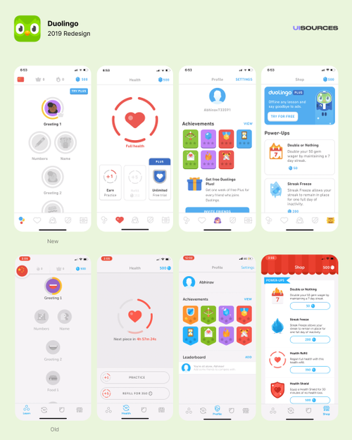 Cred - Content Screens Screenshots | UI Sources