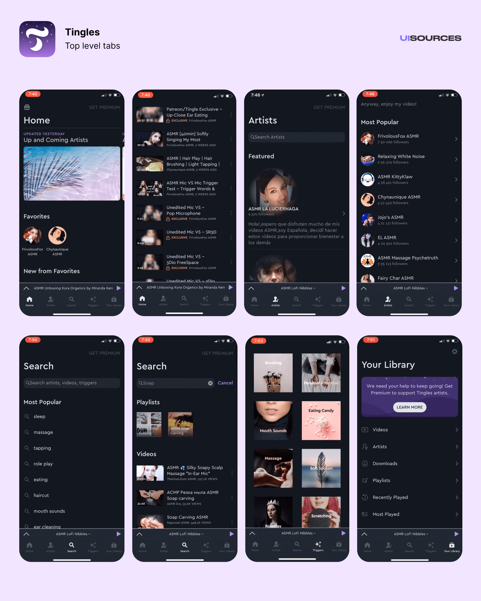 Duolingo - Content Screens Screenshots | UI Sources