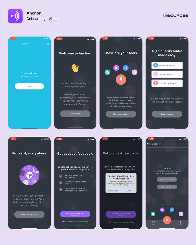 Cred - Onboarding Screenshots | UI Sources