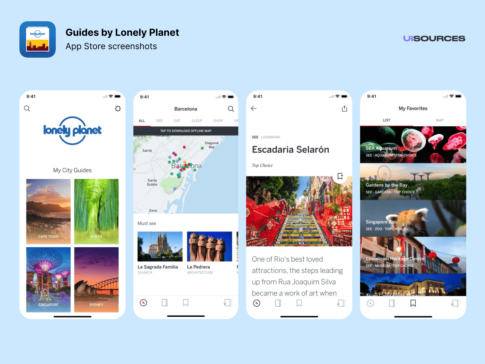 App Screenshots | UI Sources