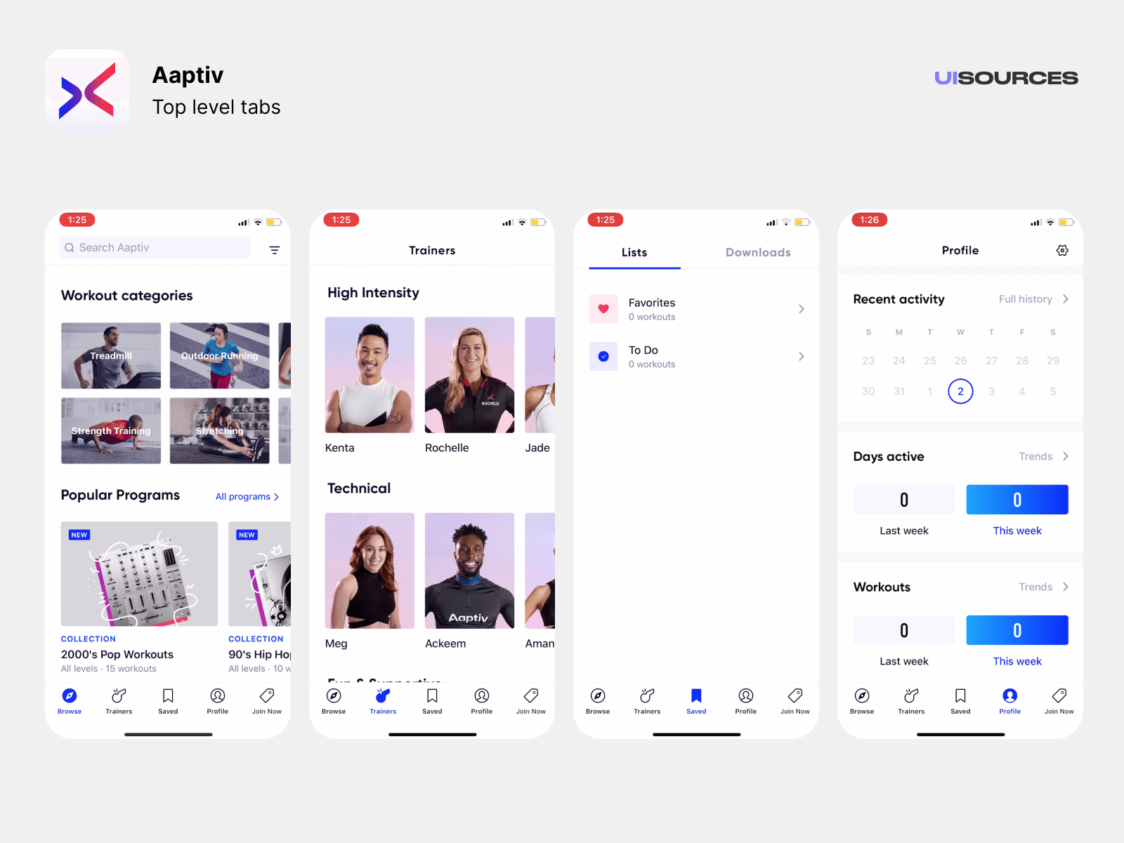 MailChimp - Content Screens Screenshots | UI Sources