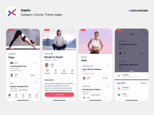 Headspace - Content Screens Screenshots | UI Sources