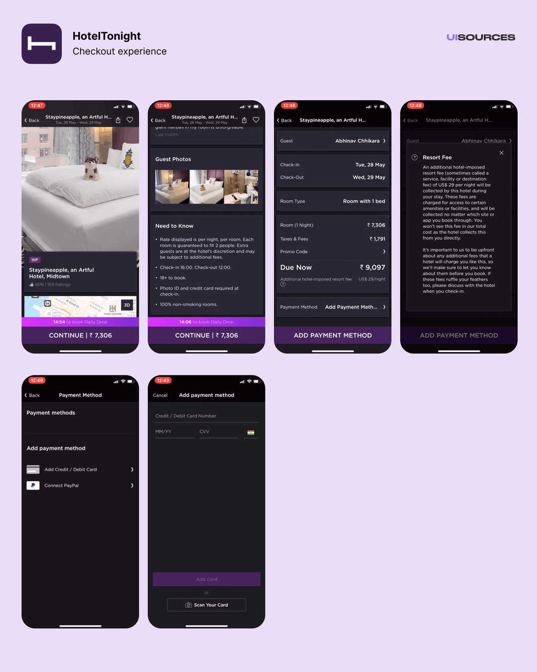 HotelTonight - Gamification Screenshots | UI Sources