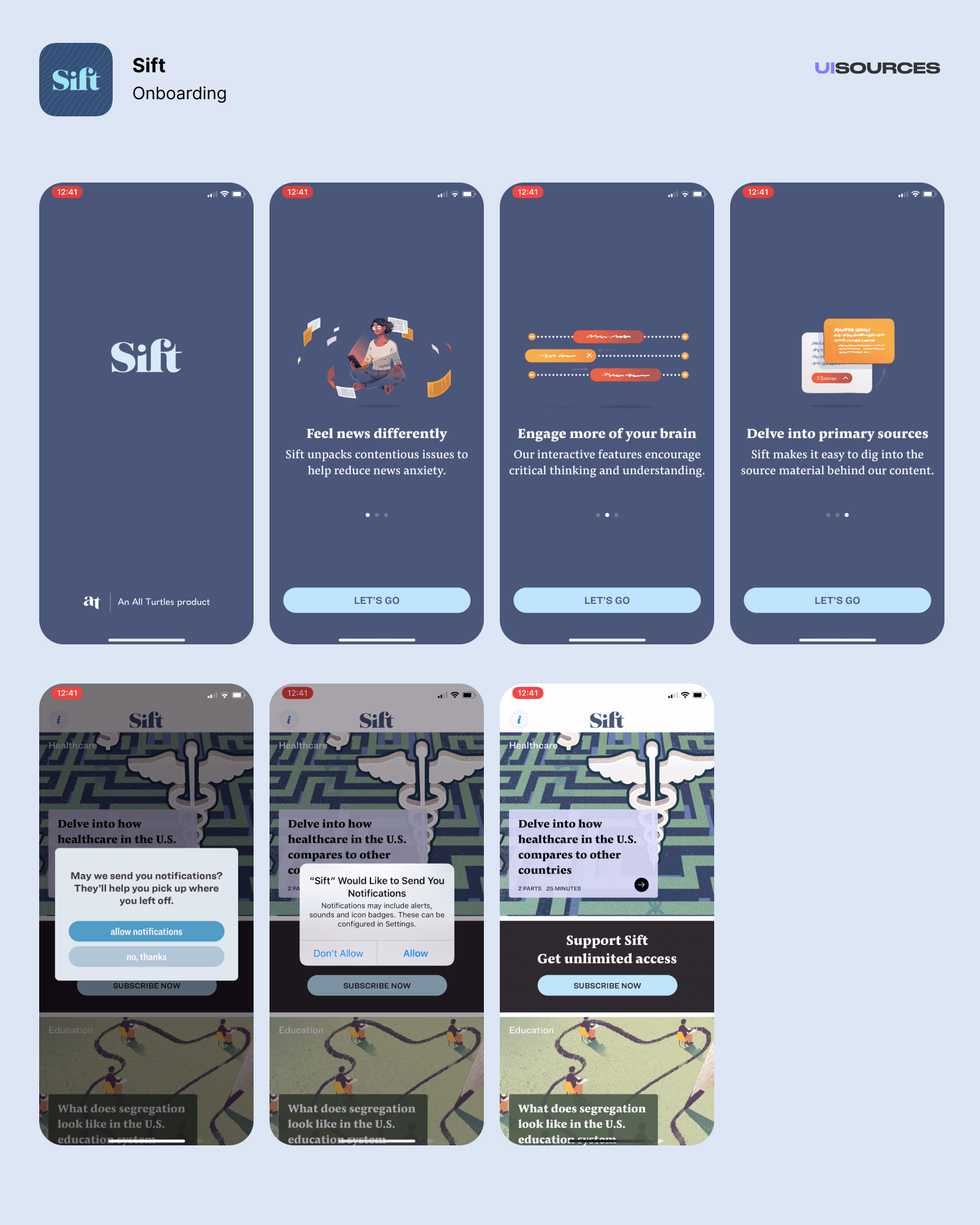 Jumbo - Onboarding Screenshots | UI Sources