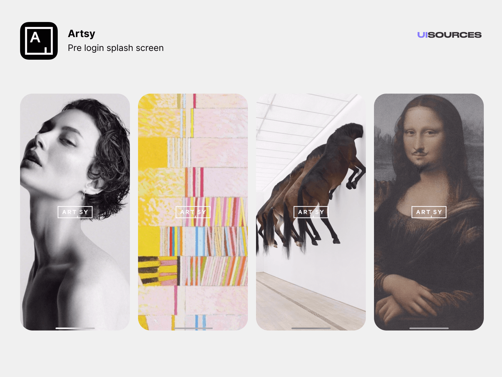 Artsy - App Store Screenshots Screenshots | UI Sources