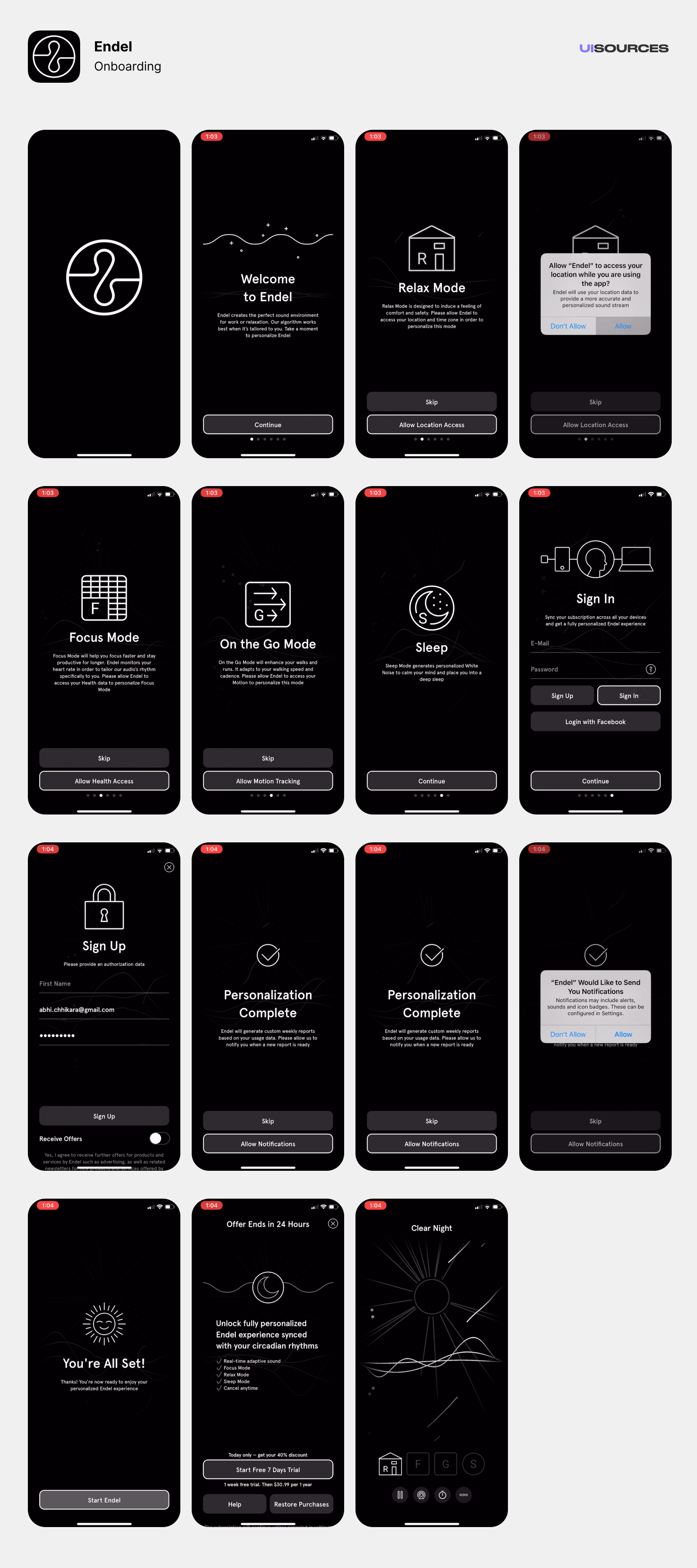 Cred - Onboarding Screenshots | UI Sources