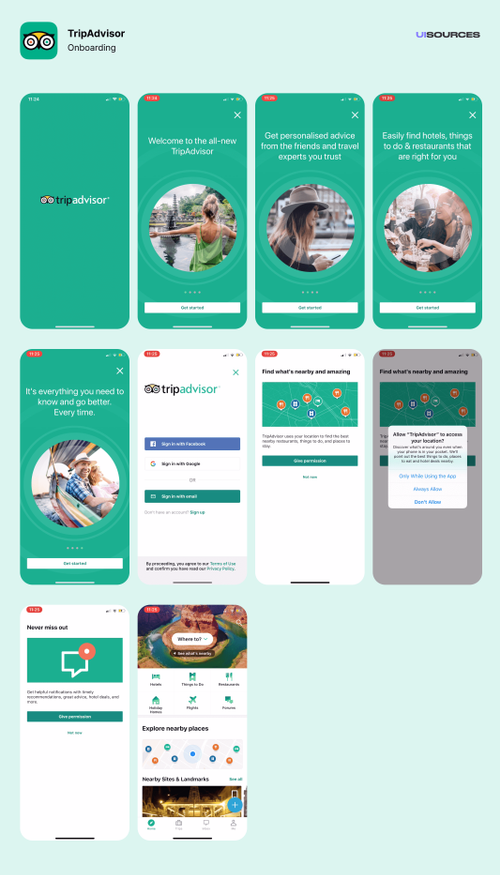 TripAdvisor App - Hotels & Restaurants | UI Sources