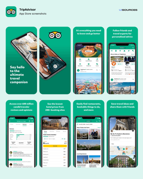 TripAdvisor App - Hotels & Restaurants | UI Sources