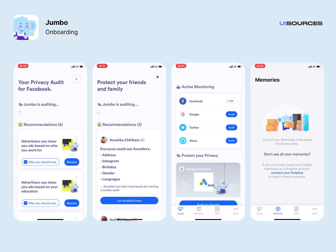 Jumbo - App Store Screenshots Screenshots | UI Sources