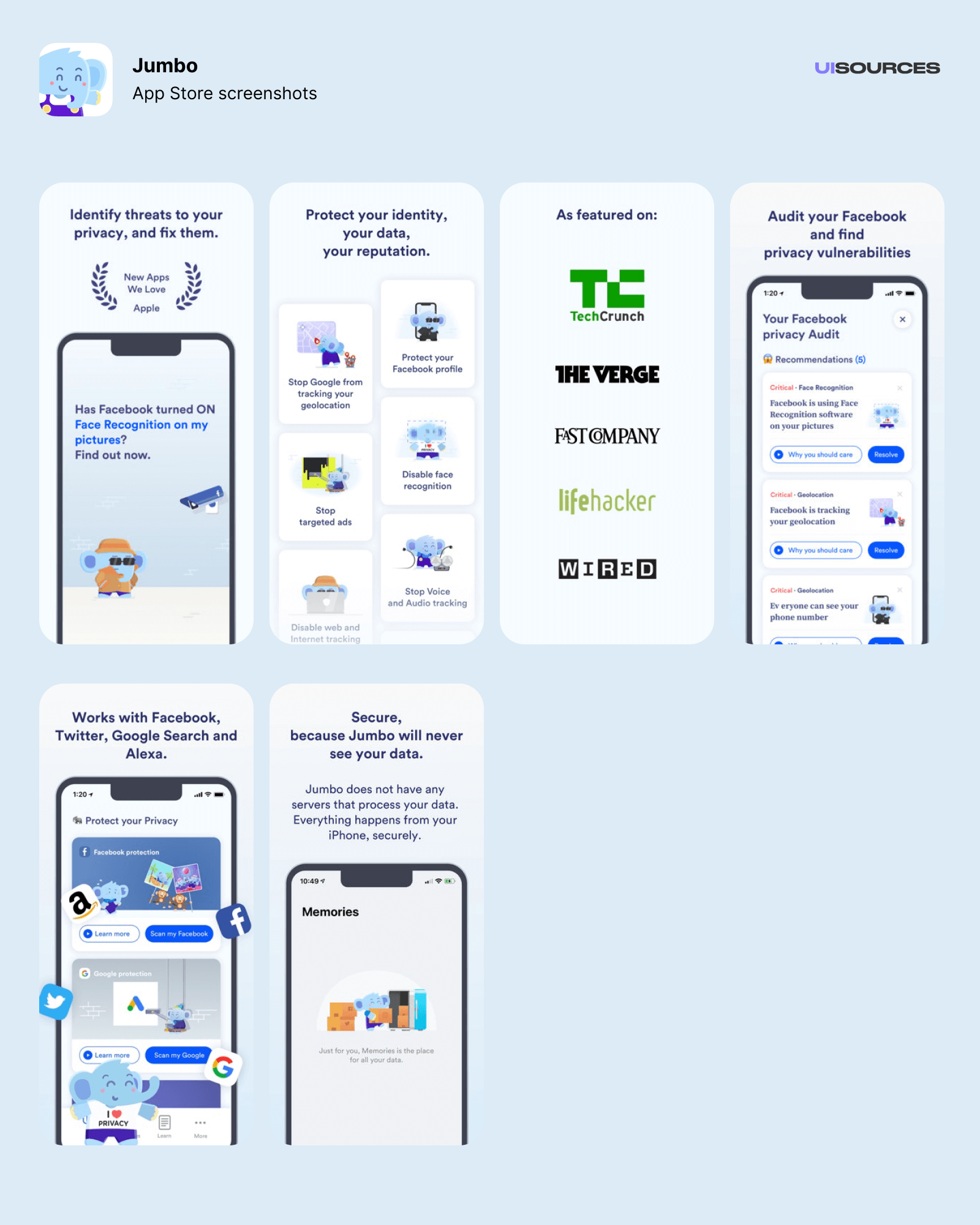 Jumbo - App Store Screenshots Screenshots | UI Sources