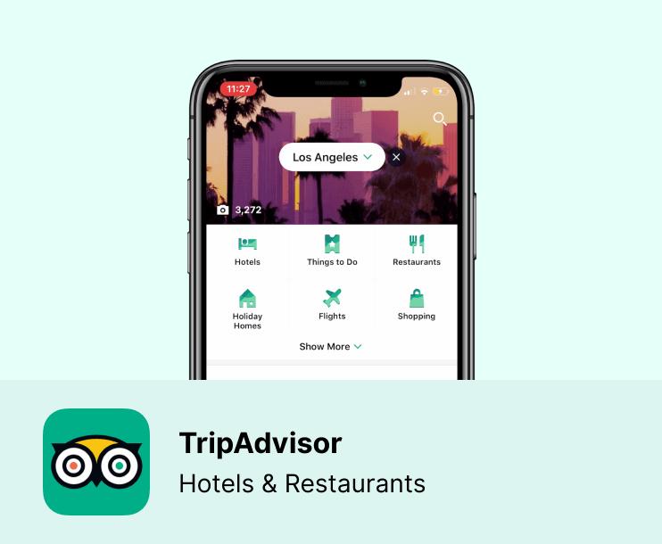 TripAdvisor App - Hotels & Restaurants | UI Sources