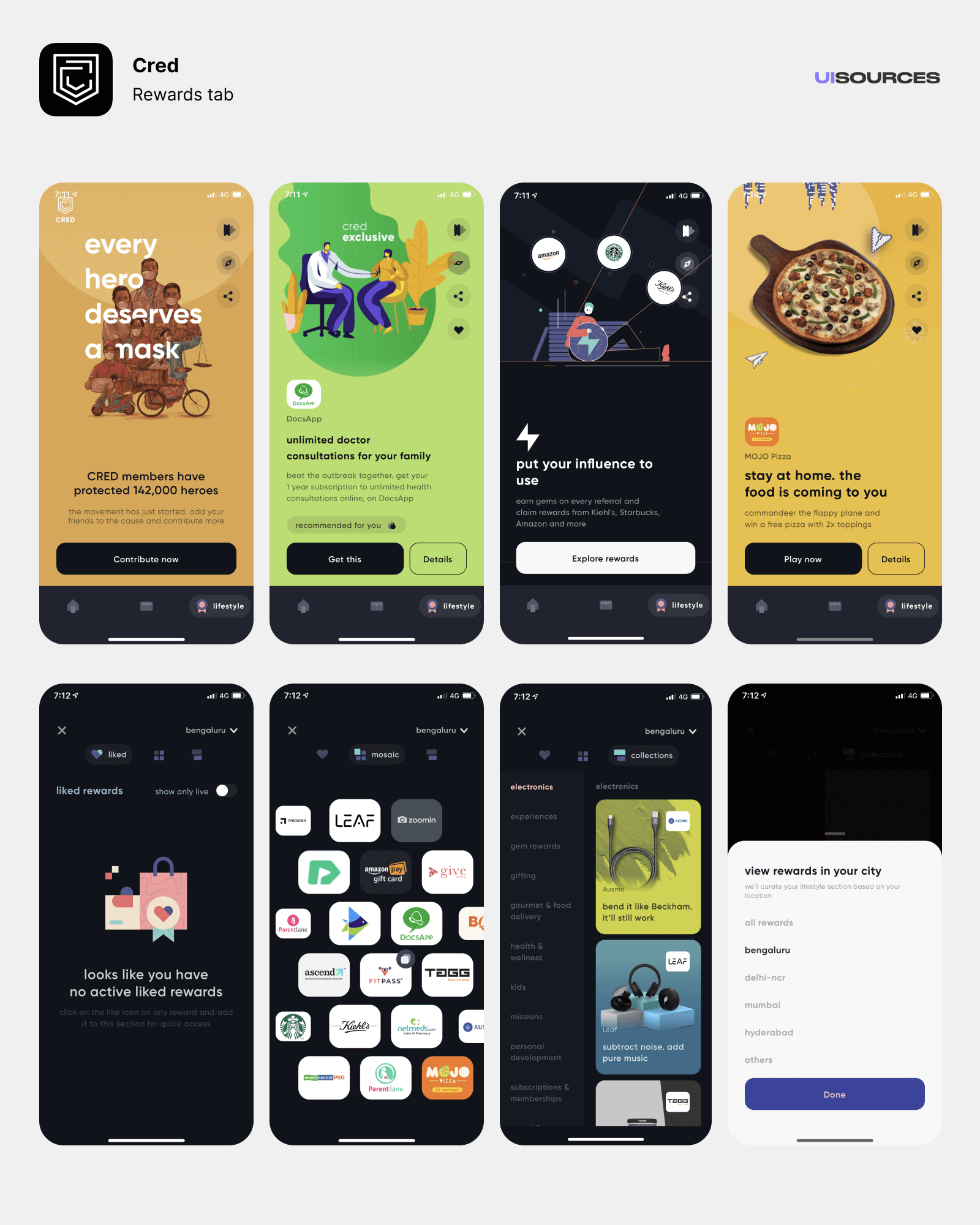 Cred - Payments & Checkout Screenshots | UI Sources