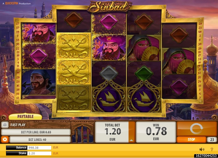 Sinbad (Quickspin) Slot Review - 💎AboutSlots