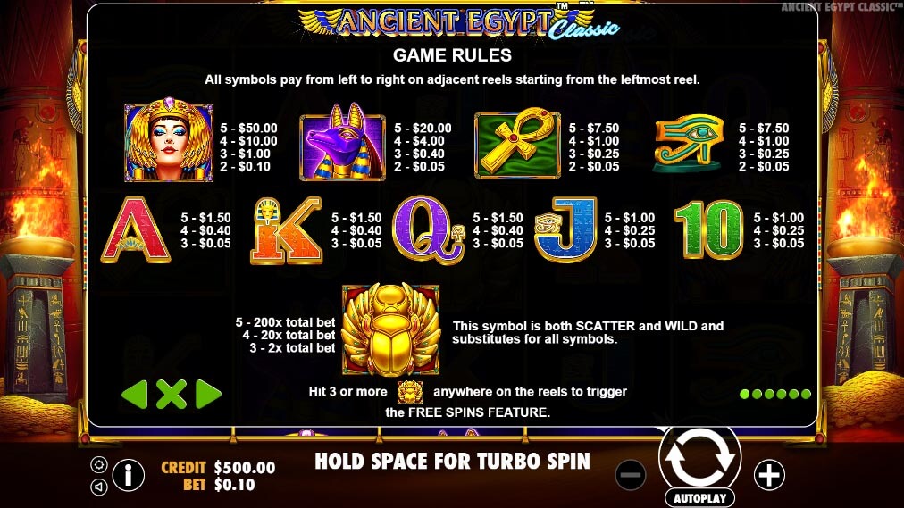 Ancient Egypt Classic - A New Slot Game from Pragmatic Play ...