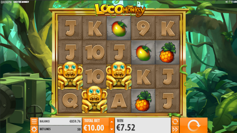 Loco The Monkey (Quickspin) Slot Review - 💎AboutSlots