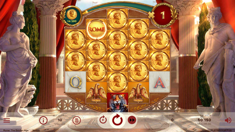 Rome: The Golden Age (NetEnt) Slot Review - 💎AboutSlots