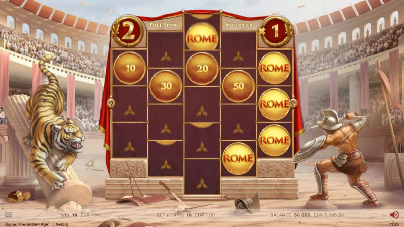 Rome: The Golden Age (NetEnt) Slot Review - 💎AboutSlots
