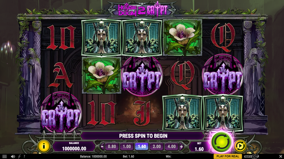 House of Doom 2: The Crypt (Play'n GO) Slot Review - 💎AboutSlots