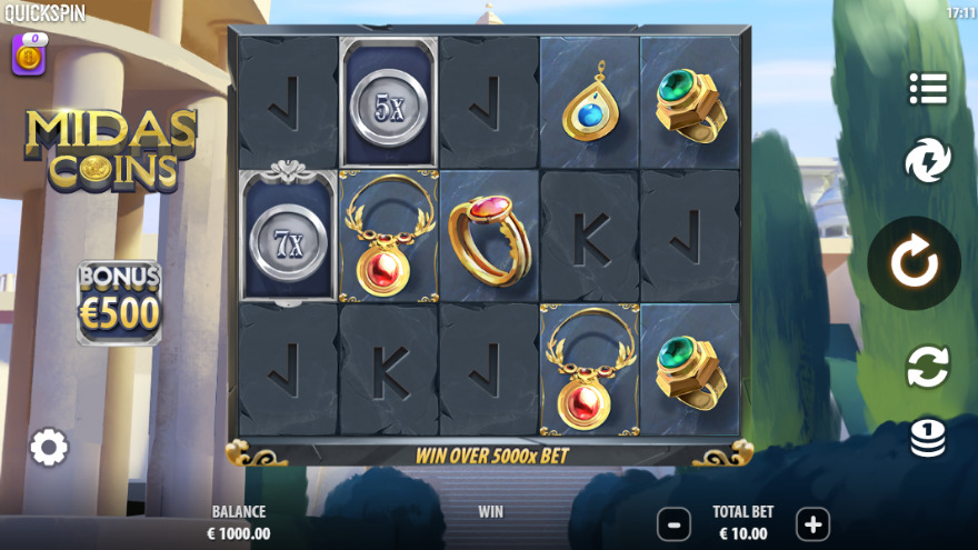 Midas Coins (Quickspin) Slot Review - 💎AboutSlots