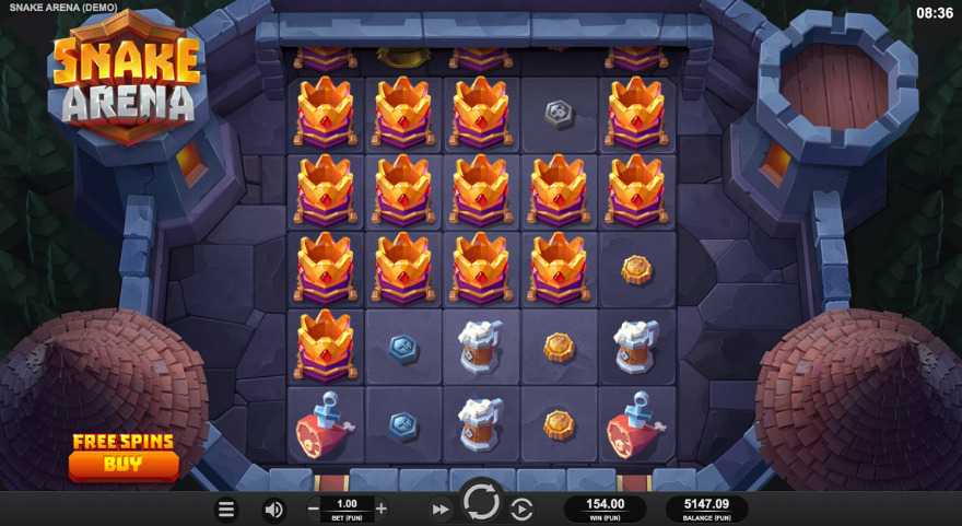 Snake Arena (Relax Gaming) Slot Review - 💎AboutSlots