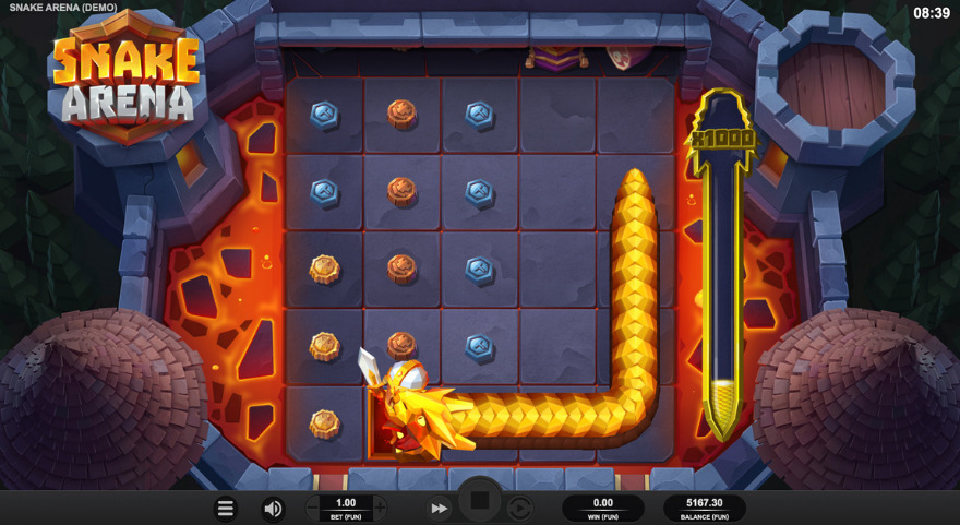 Snake Arena (Relax Gaming) Slot Review - 💎AboutSlots