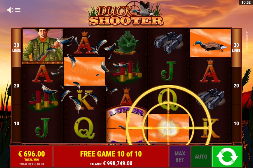 Duck Shooter (Gamomat) Slot Review - 💎AboutSlots