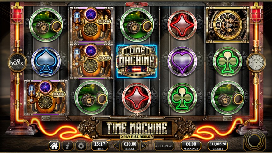 Time Machine (Reflex Gaming) Slot Review - 💎AboutSlots