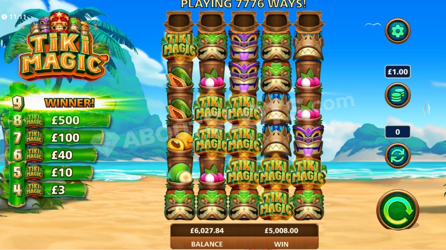 Tiki Magic (SG Digital) Slot Review - 💎AboutSlots
