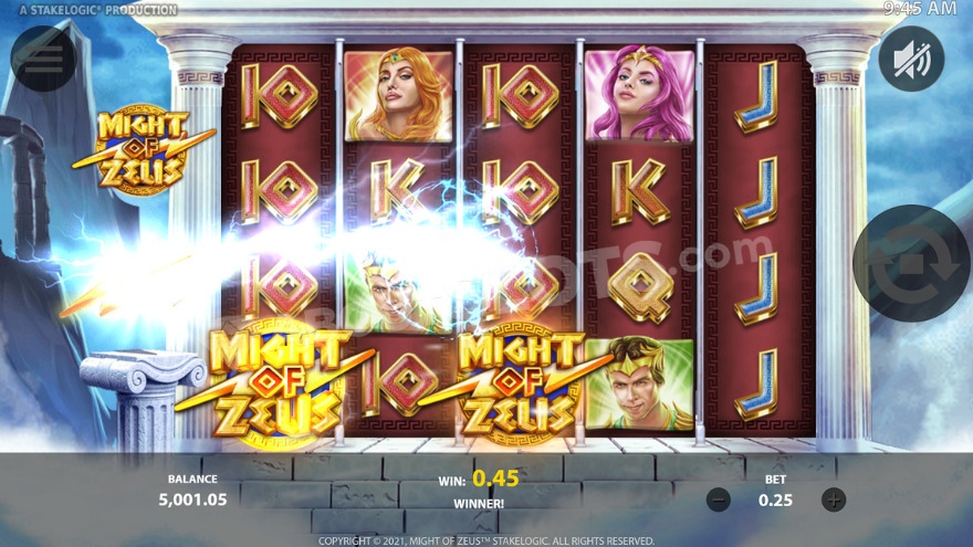 Might of Zeus (Stakelogic) Slot Review - 💎AboutSlots
