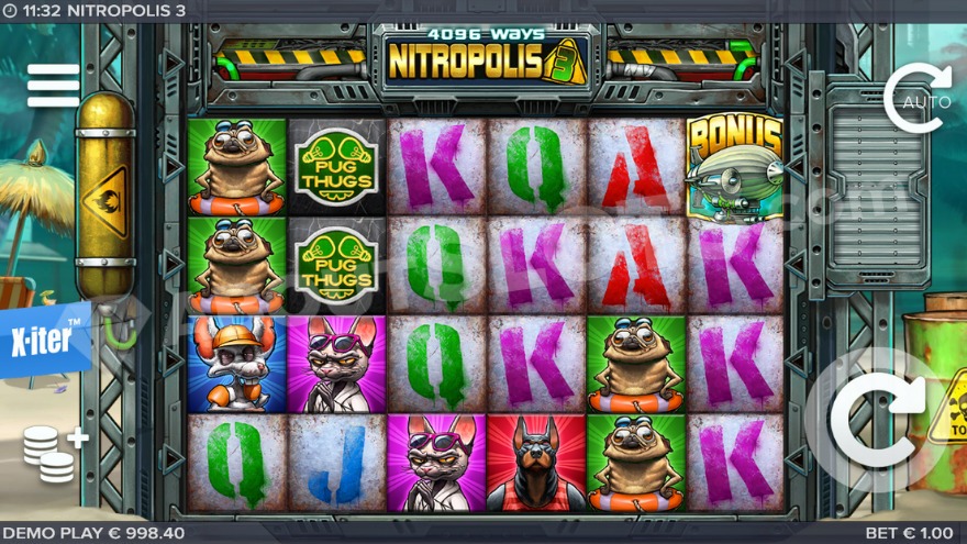 Nitropolis 3 (ELK Studios) Slot Review - 💎AboutSlots