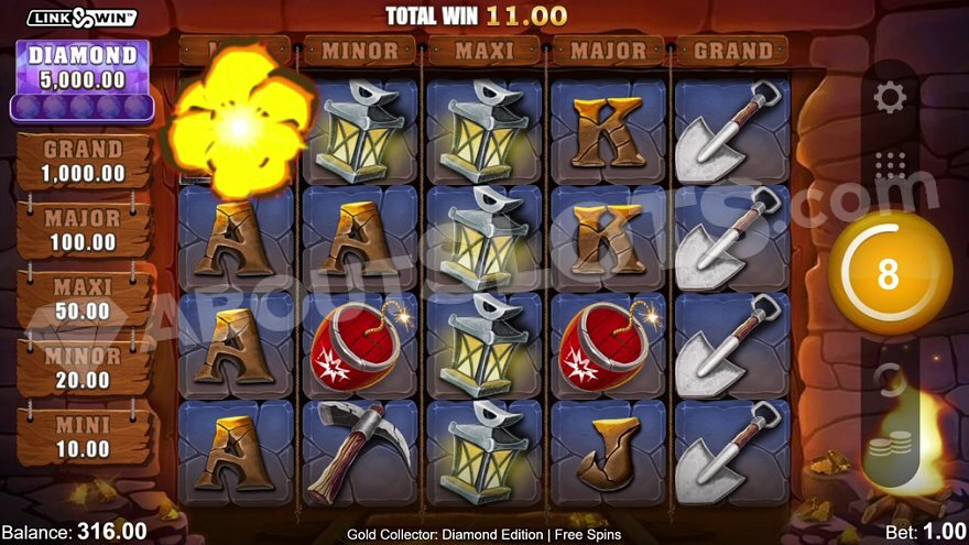 Gold Collector: Diamond Edition (All41Studios) Slot Review - 💎AboutSlots