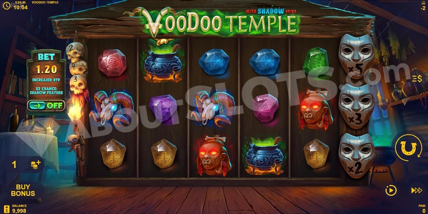 Voodoo Temple (Lucksome) Slot Review - 💎AboutSlots