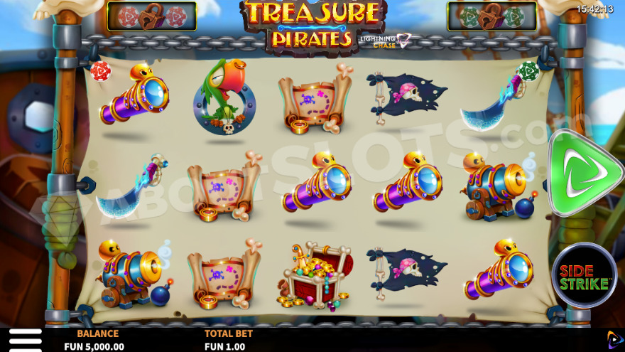 Treasure Pirates (Boomerang Studios) Slot Review - 💎AboutSlots