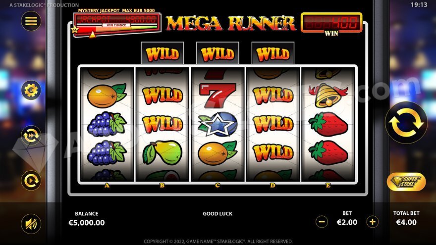 Mega Runner (Stakelogic) Slot Review - 💎AboutSlots