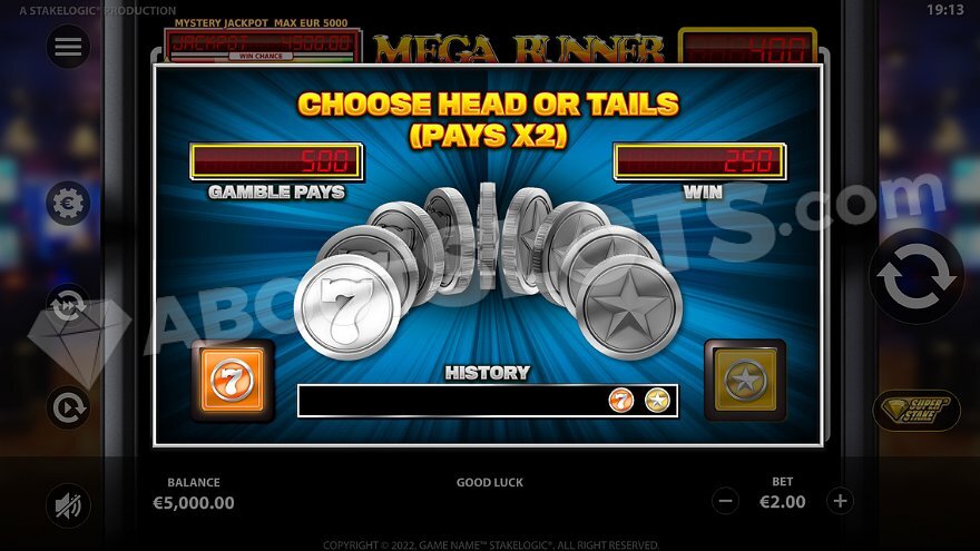 Mega Runner (Stakelogic) Slot Review - 💎AboutSlots