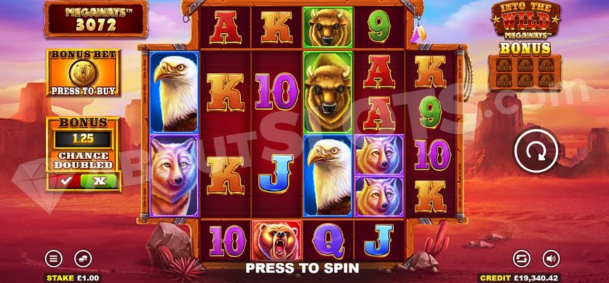 Into The Wild Megaways (Blueprint Gaming) Slot Review - 💎AboutSlots