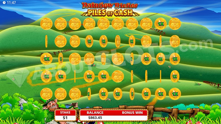 Rainbow Riches Piles of Cash (SG Digital) Slot Review - 💎AboutSlots