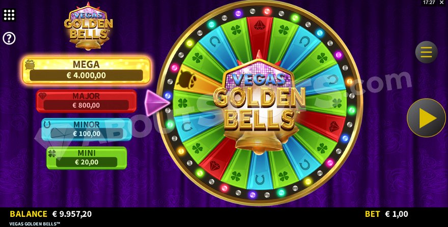 Vegas Golden Bells (Gold Coin Studios) Slot Review - 💎AboutSlots