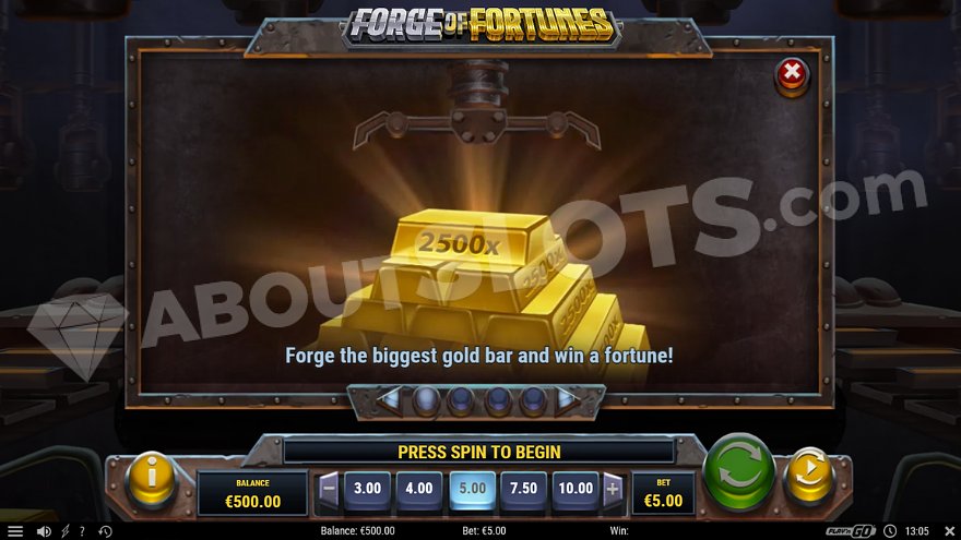 Forge of Fortunes (Play'n GO) Slot Review - 💎AboutSlots
