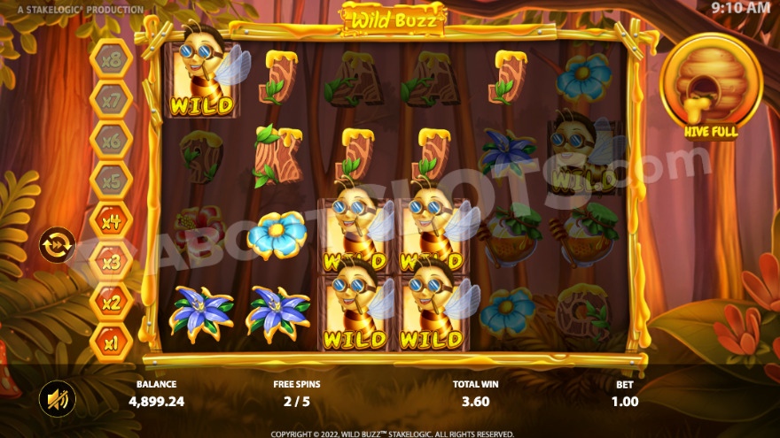 Wild Buzz (Hurricane) Slot Review - 💎AboutSlots