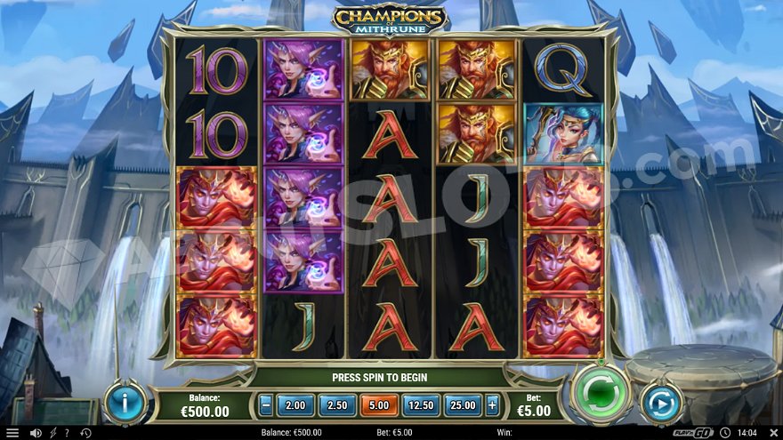 Champions of Mithrune (Play'n GO) Slot Review - 💎AboutSlots