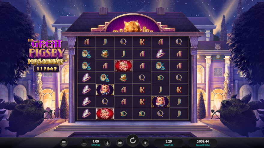 The Great Pigsby Megaways (Relax Gaming) Slot Review - 💎AboutSlots