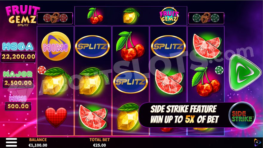 Fruit Gemz Splitz (ReelPlay) Slot Review - 💎AboutSlots
