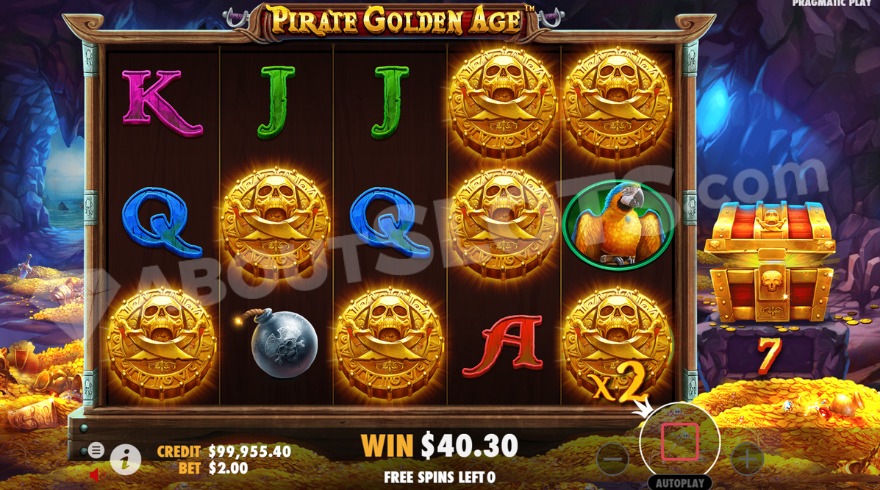 Pirate Golden Age (Pragmatic Play) Slot Review - 💎AboutSlots