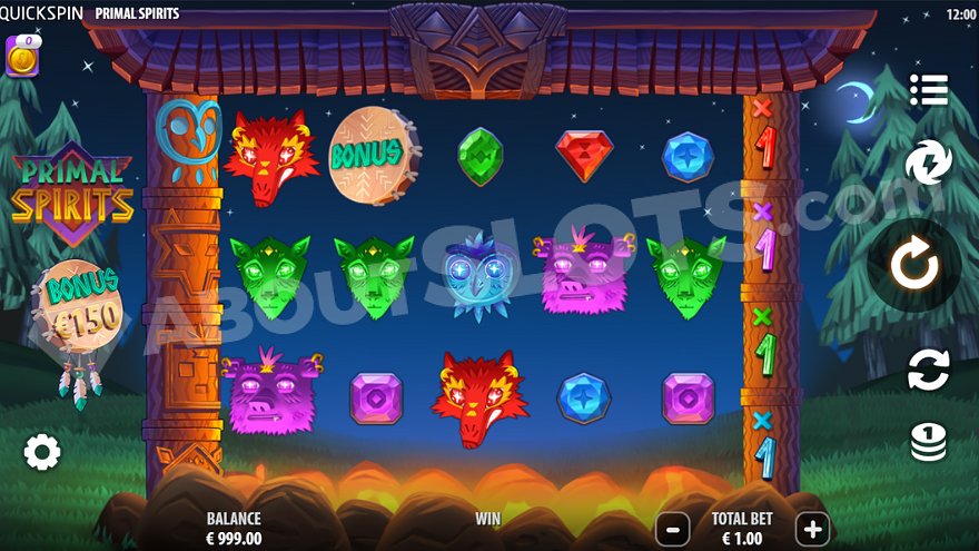 Primal Spirits (Quickspin) Slot Review - 💎AboutSlots