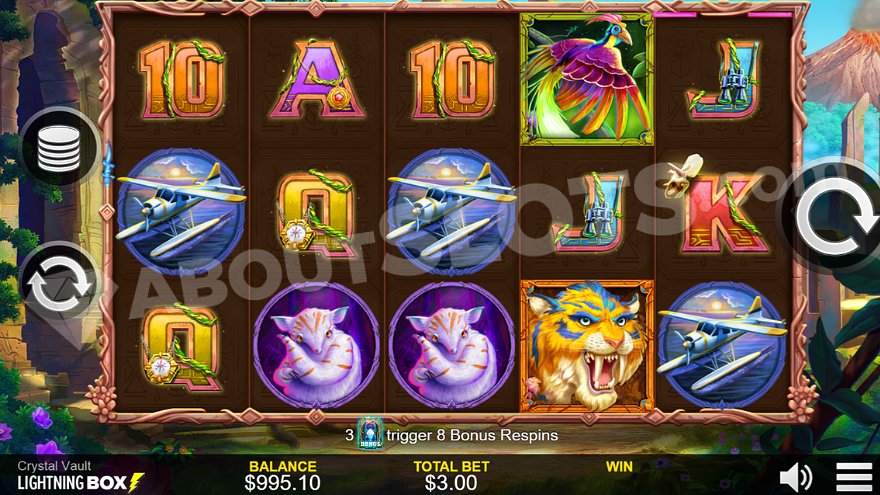 Crystal Vault (Lightning Box Games) Slot Review - 💎AboutSlots