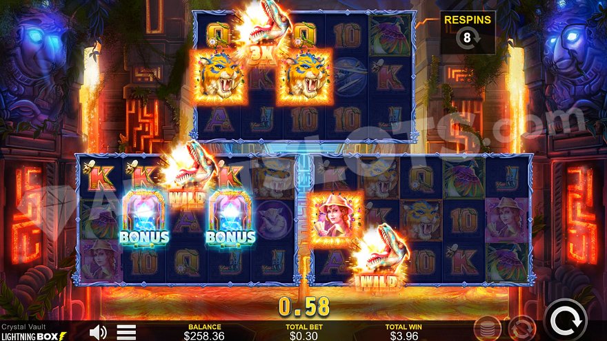 Crystal Vault (Lightning Box Games) Slot Review - 💎AboutSlots